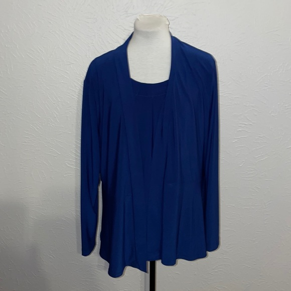 Koret | Jackets & Coats | Koret Knit Sleeveless And Matching Jacket Xl ...